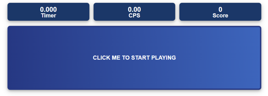 Right Click CPS Test